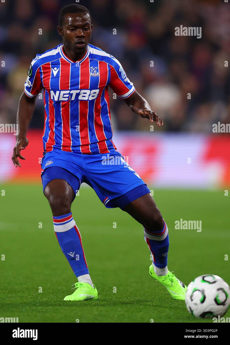 London, England, 6th November 2025. Tyrick Mitchell of Crystal Palace ...