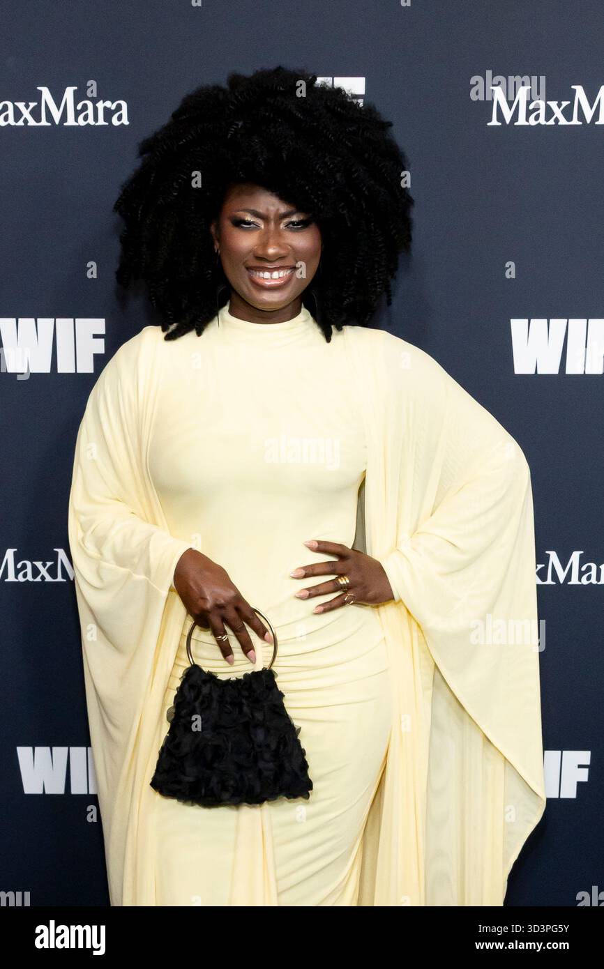 Imole J. O. Ladipo attends the arrivals of WIF Honors 2025 at The ...
