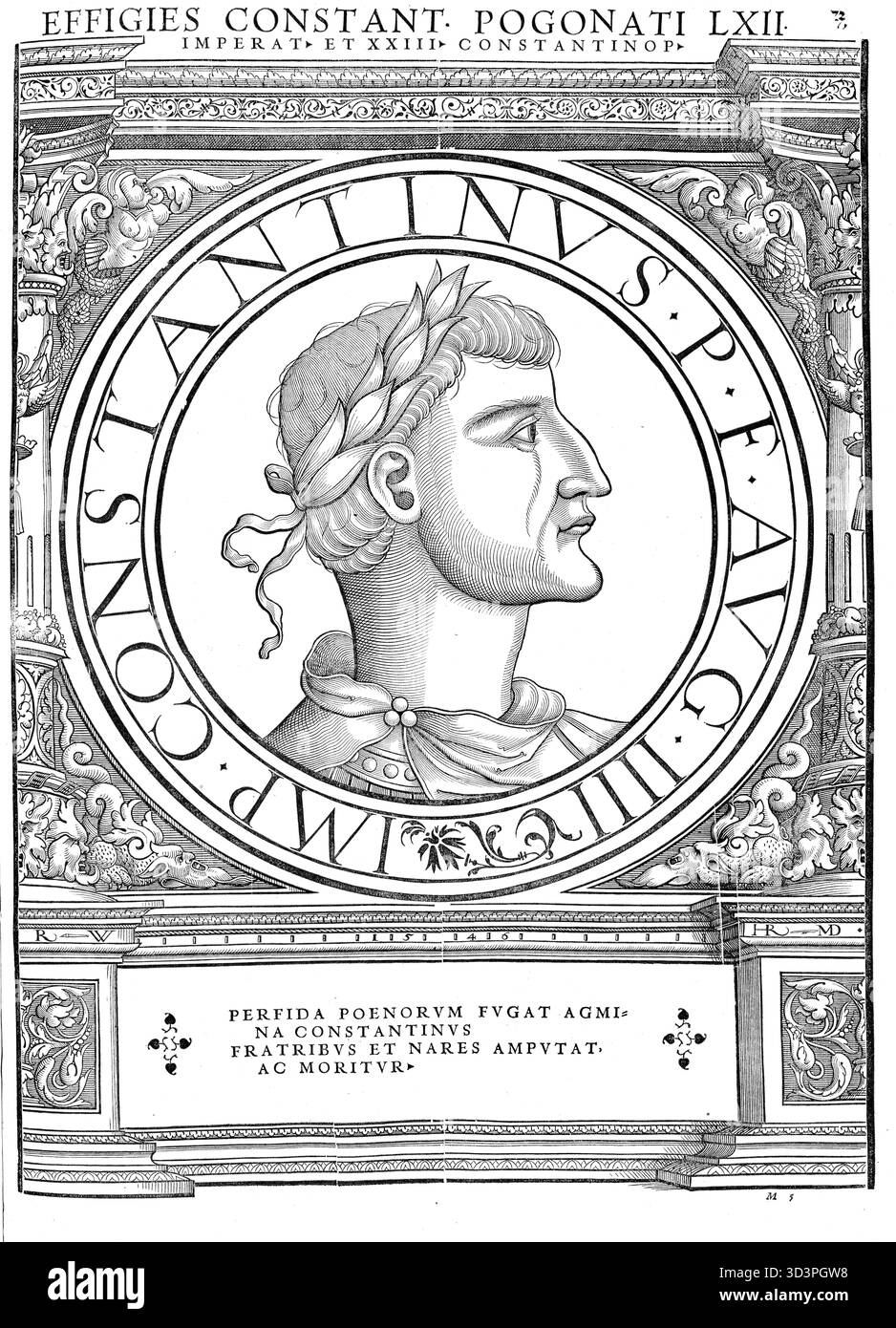 Emperor constans Black and White Stock Photos & Images - Alamy