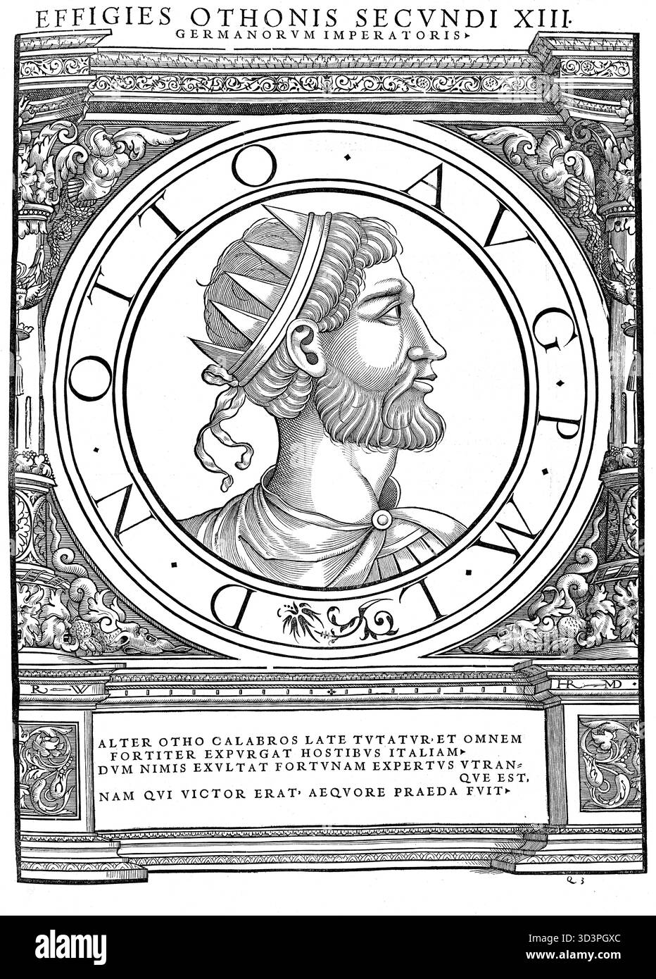 Otto II, Otto the Red, (born 955, died 7 December 983 in Rome) from the ...