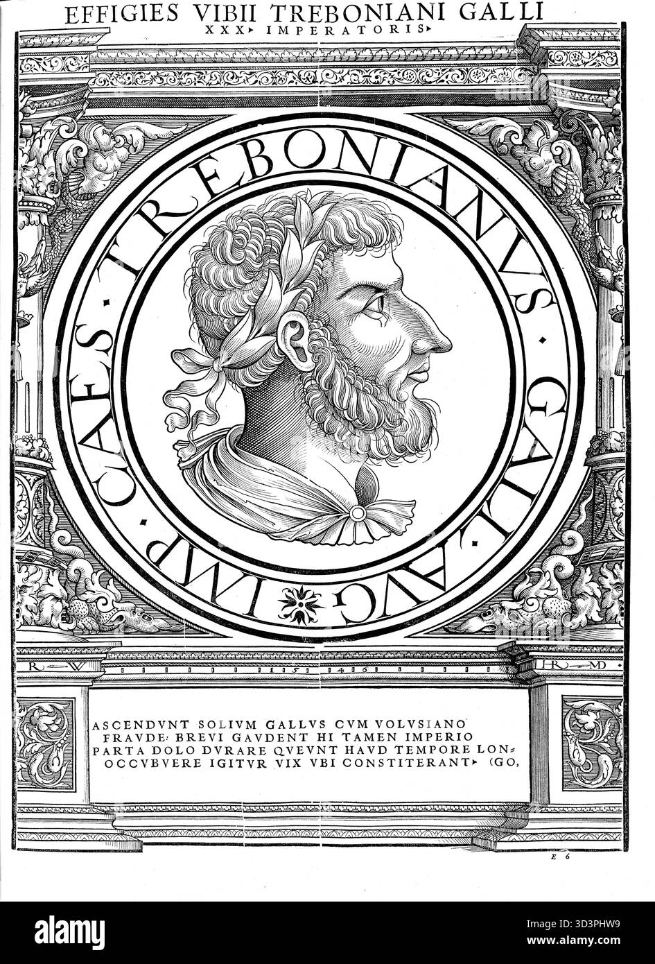 Emperor volusianus Black and White Stock Photos & Images - Alamy