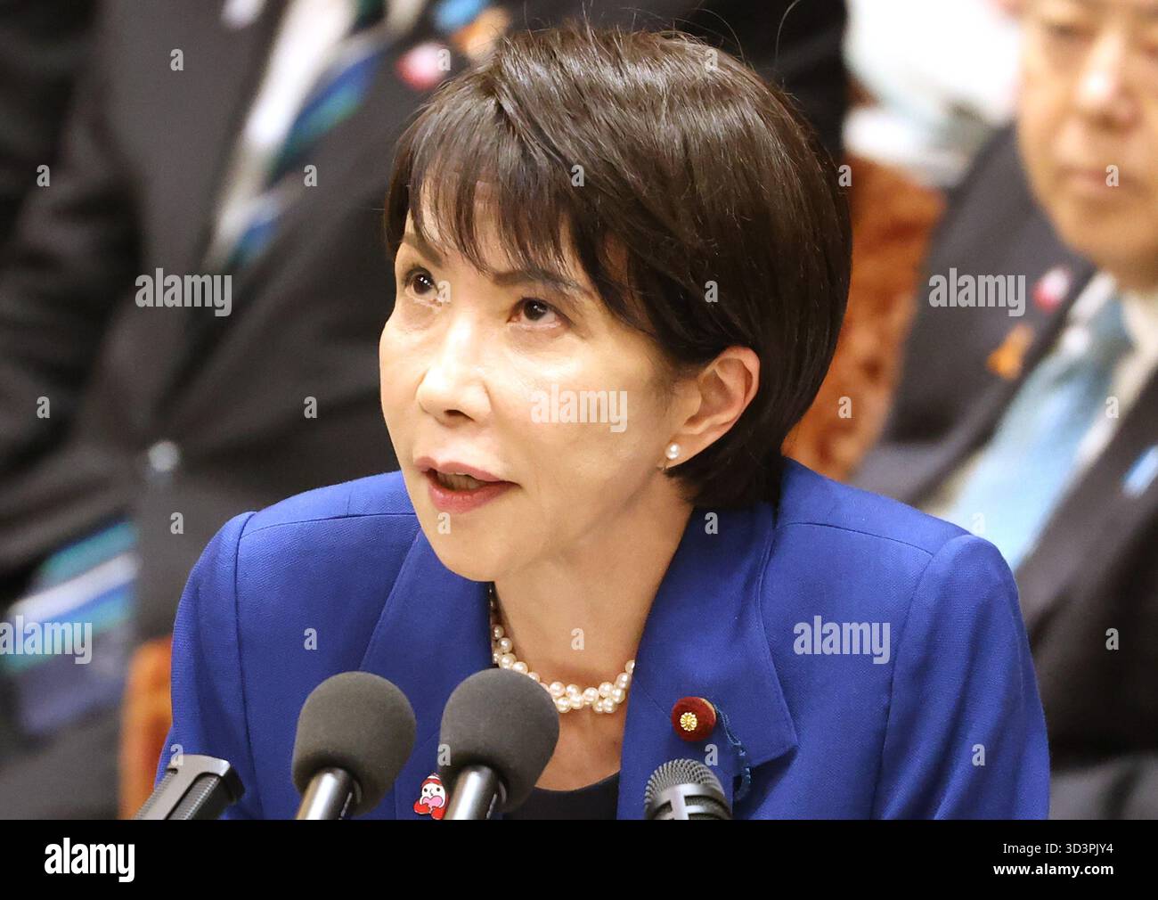 November 7, 2025, Tokyo, Japan - Japanese Prime Minister Sanae Takaichi ...