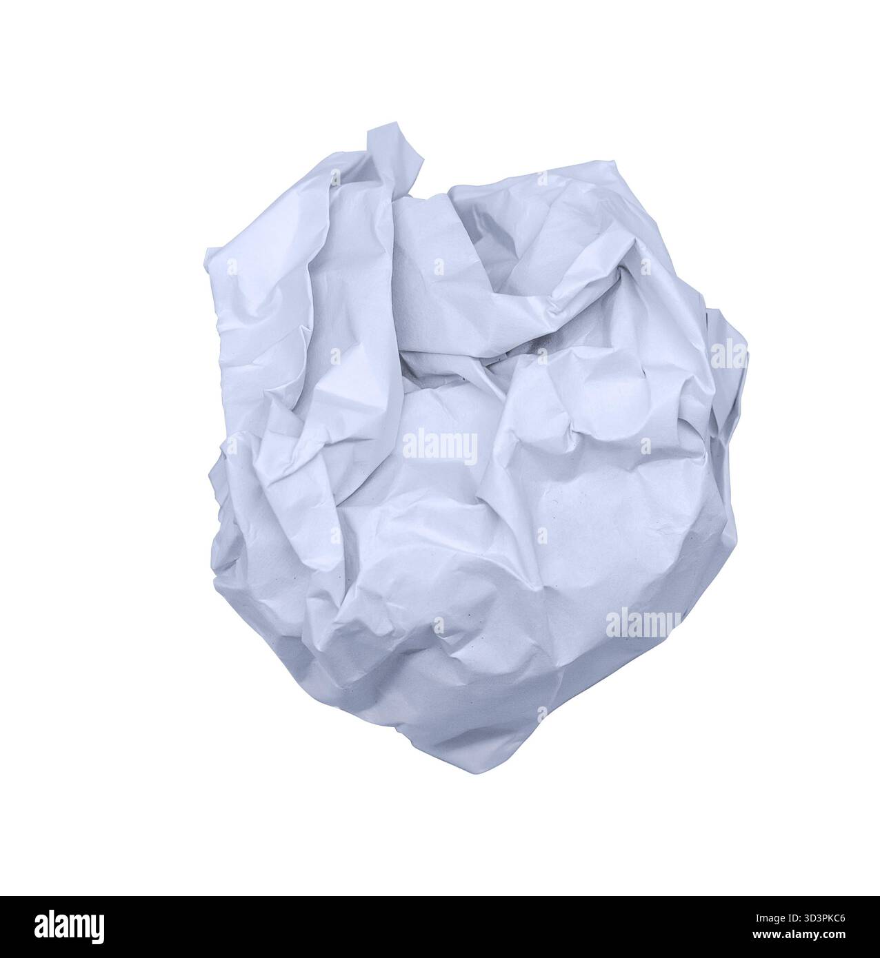 A crumpled white paper ball Stock Photo - Alamy