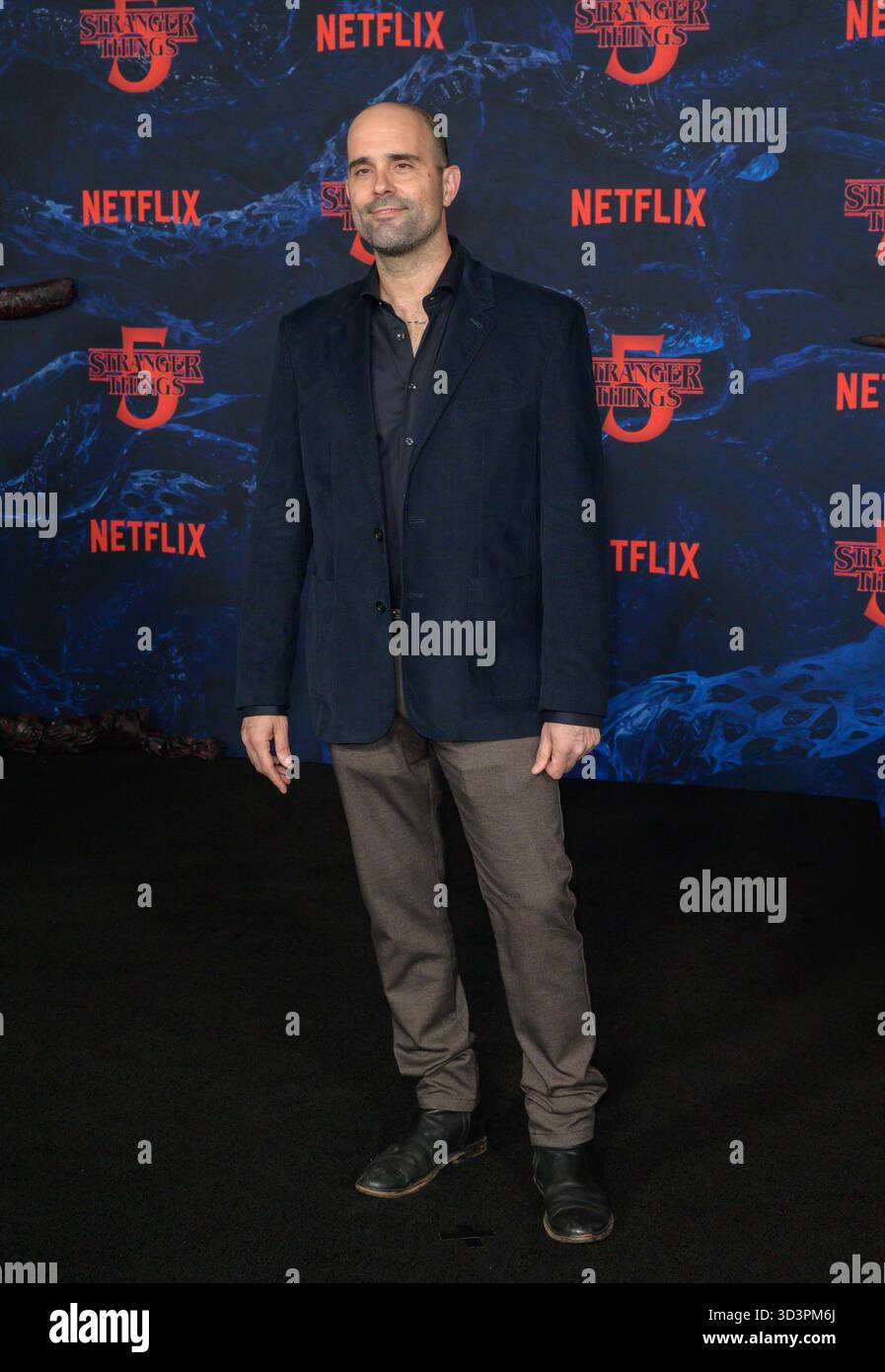 LOS ANGELES, USA. November 06, 2025: Chris Trujillo at the premiere for ...