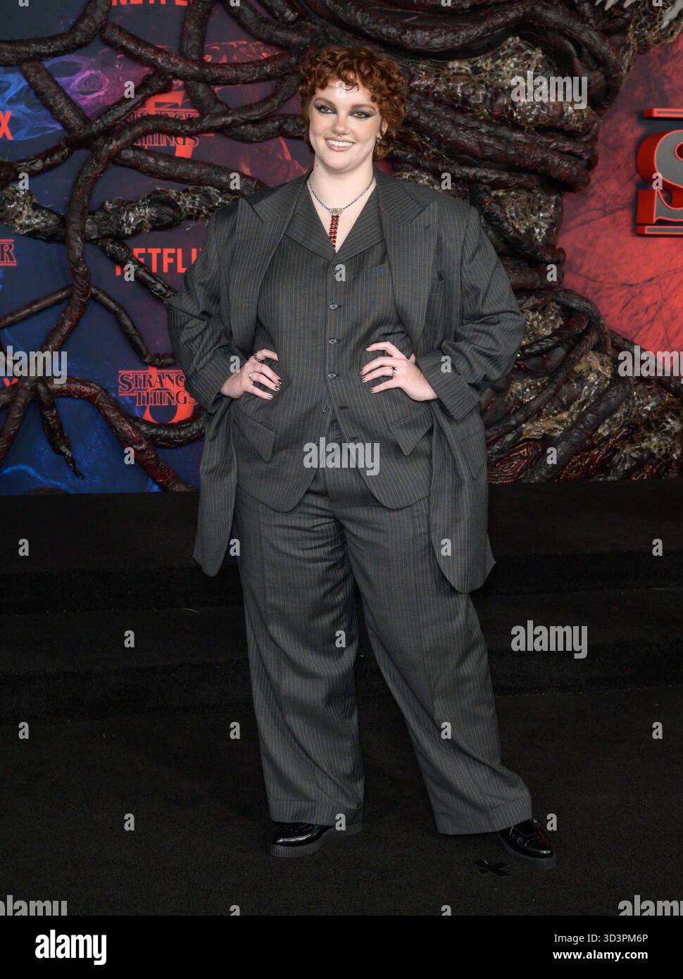 LOS ANGELES, USA. November 06, 2025: Shannon Purser at the premiere for ...
