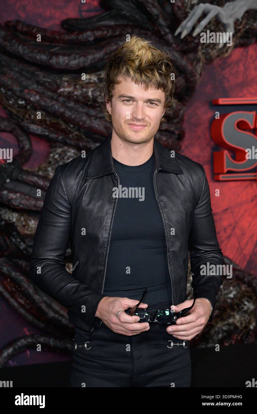 LOS ANGELES, USA. November 06, 2025: Joe Keery at the premiere for ...