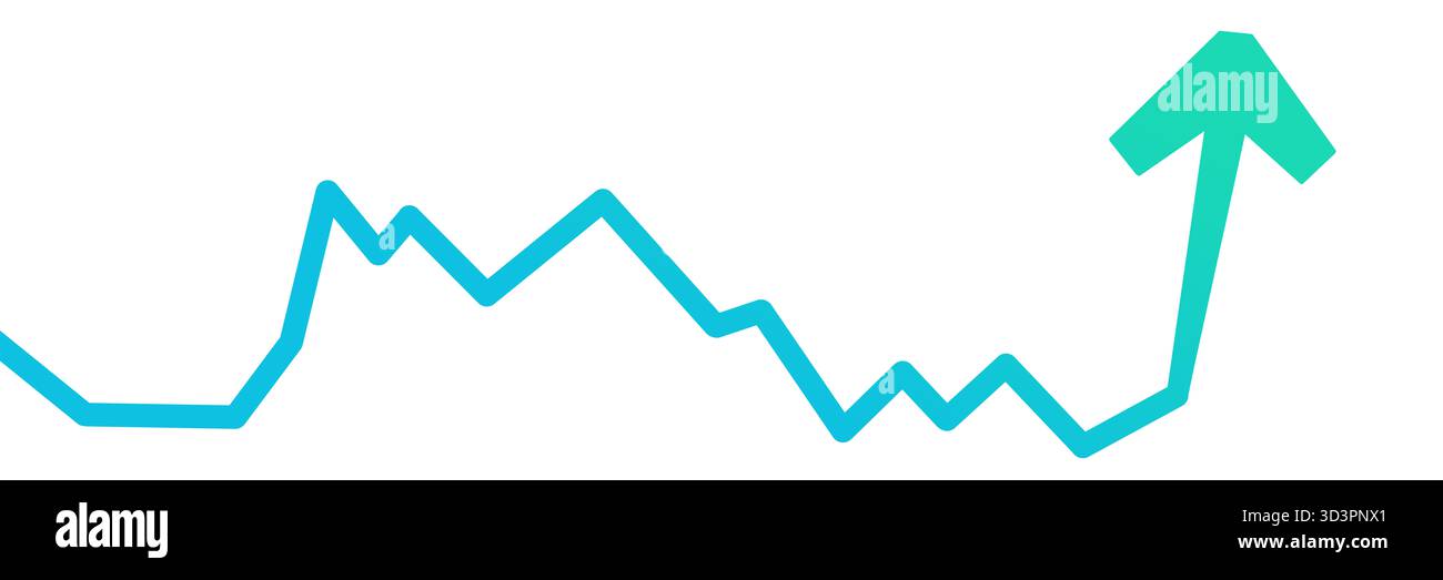 Chart graph vector in Cut Out Stock Images & Pictures - Alamy