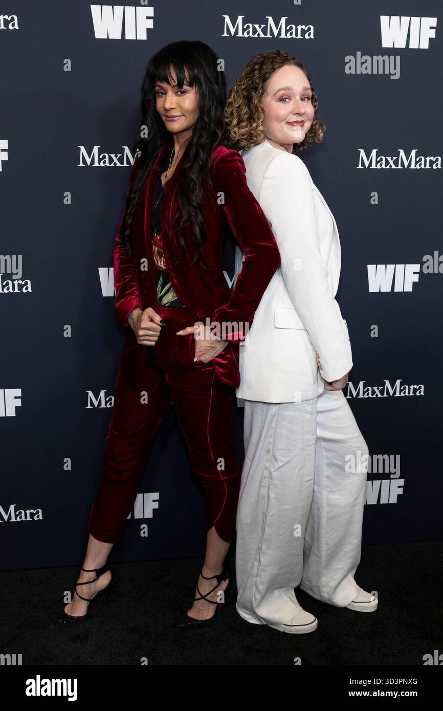 Persia White and Mecca White attend the arrivals of WIF Honors 2025 at ...