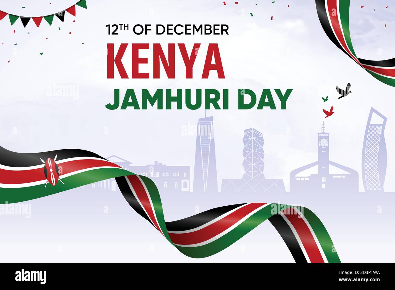 Kenya jamhuri day Stock Vector Images - Alamy