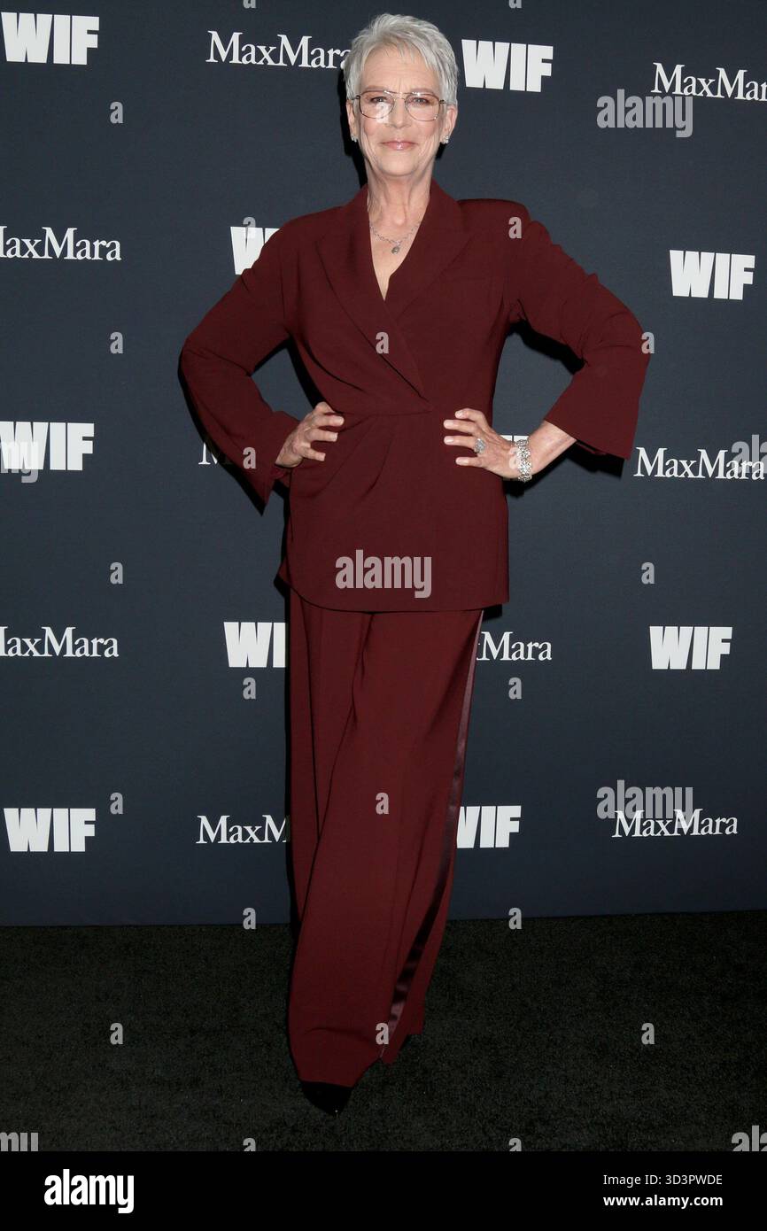 Jamie Lee Curtis at arrivals for Women In Film WIF 2025 Honors, Beverly ...