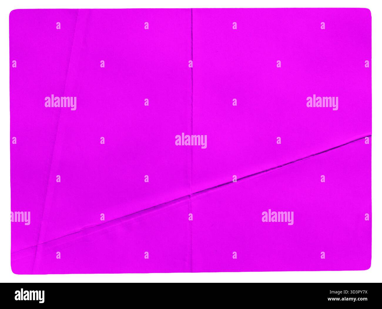 Pink crumpled paper surface Cut Out Stock Images & Pictures - Alamy