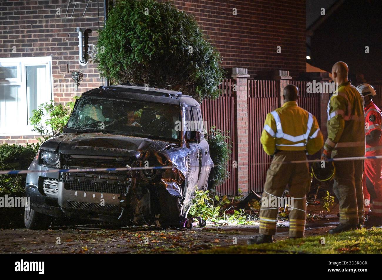 Police officers firefighters walk hi-res stock photography and images ...