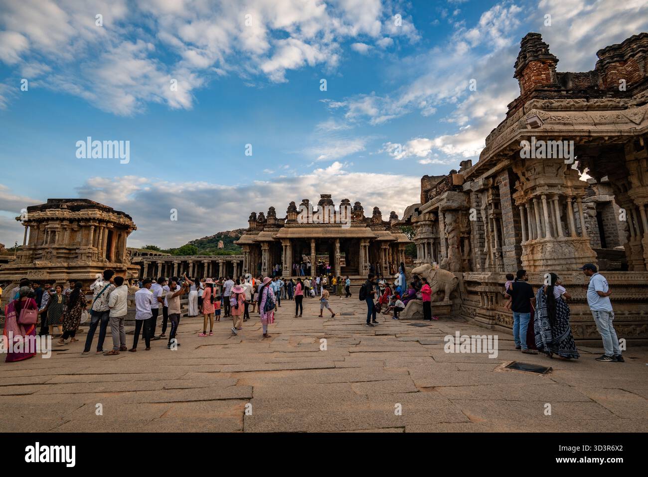 Hampi, India - 01 November 2025: View of the ancient Vittala Temple ...