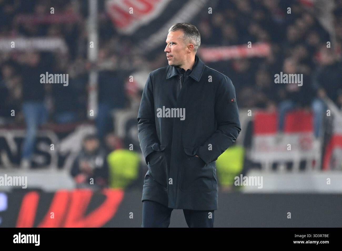 Coach Robin van Persie (Feyenoord), single image, cropped single ...