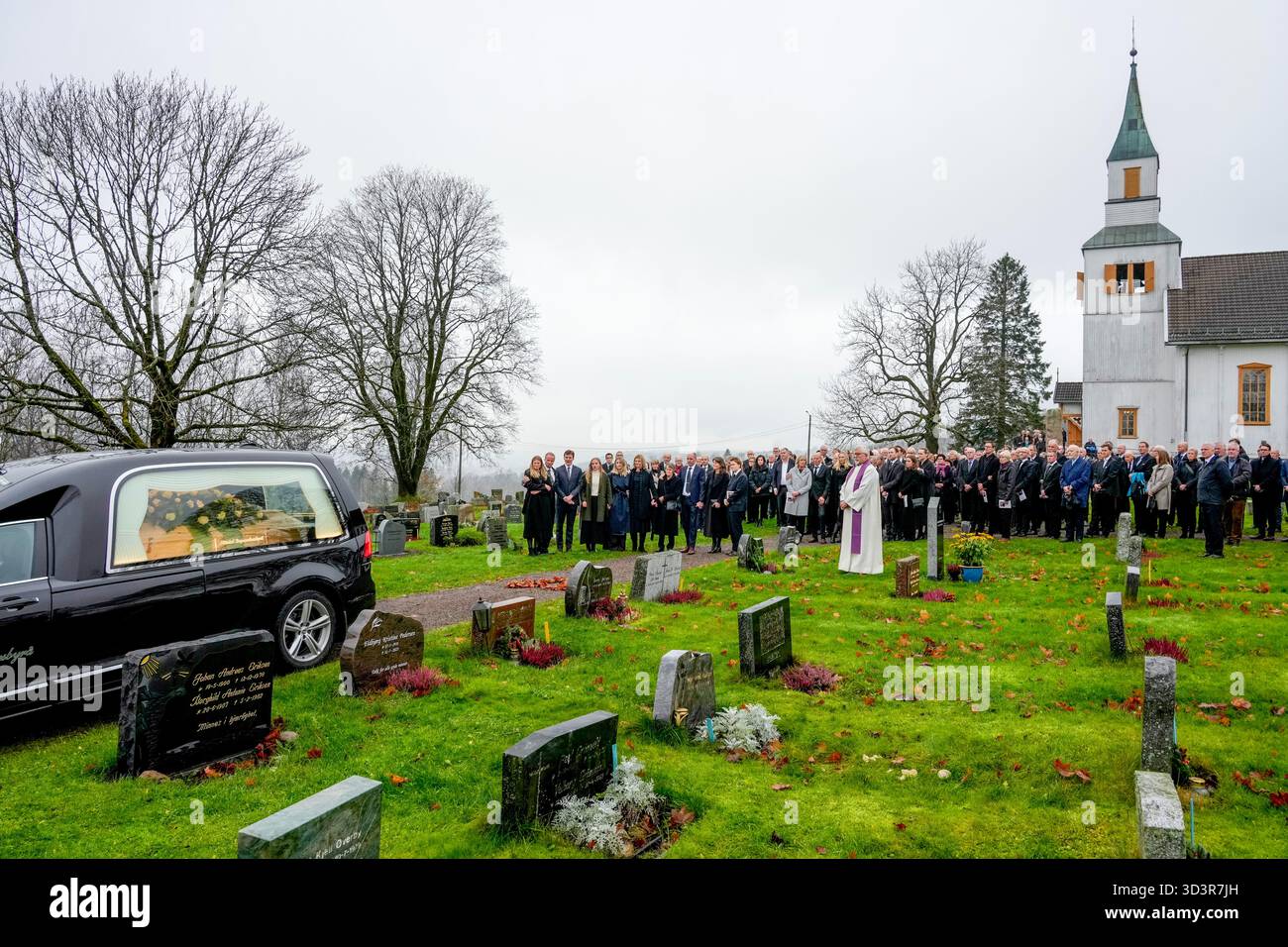 Nittedal 20251107. Former skier Odd Martinsen will be buried in ...
