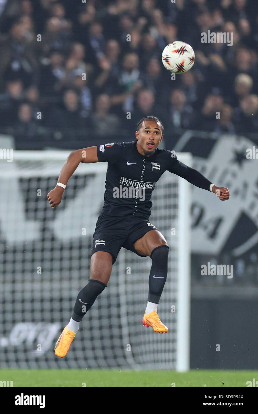 UEFA Europa League 2025 group stage match between SK Sturm Graz and ...