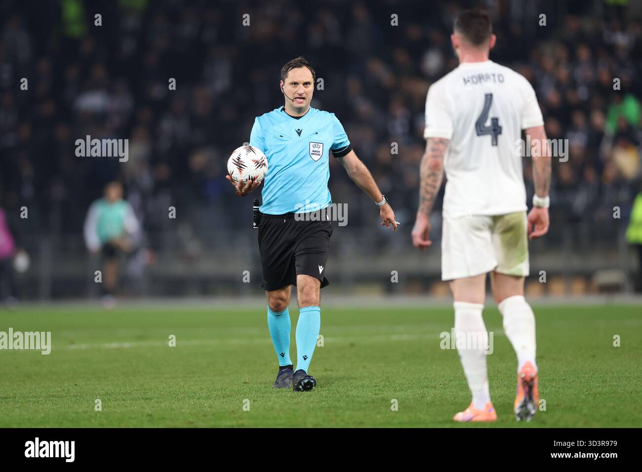 UEFA Europa League 2025 group stage match between SK Sturm Graz and ...