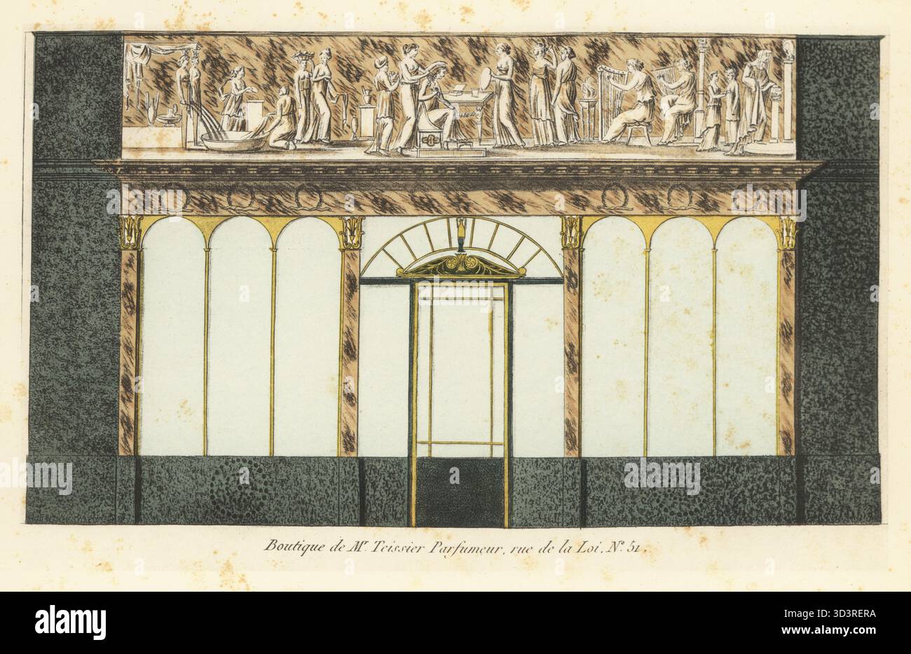 Neoclassical frieze hi-res stock photography and images - Alamy