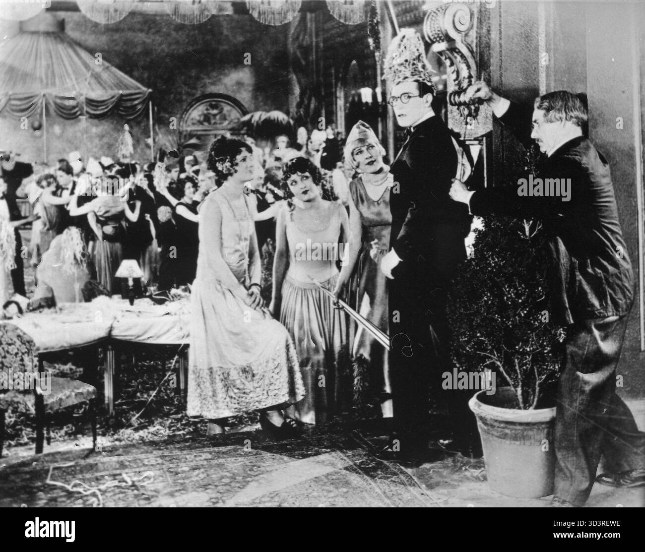 American actor Harold Lloyd in the movie The Freshman, USA 1925 Stock ...