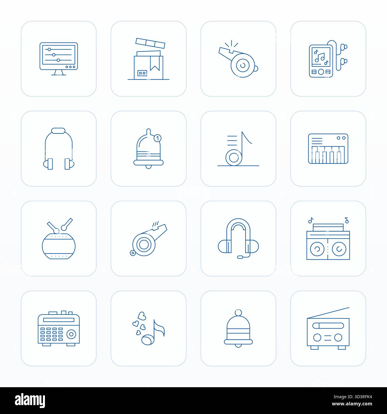 Curated pack of 16 High Resolution vector icons in Thin Line design ...