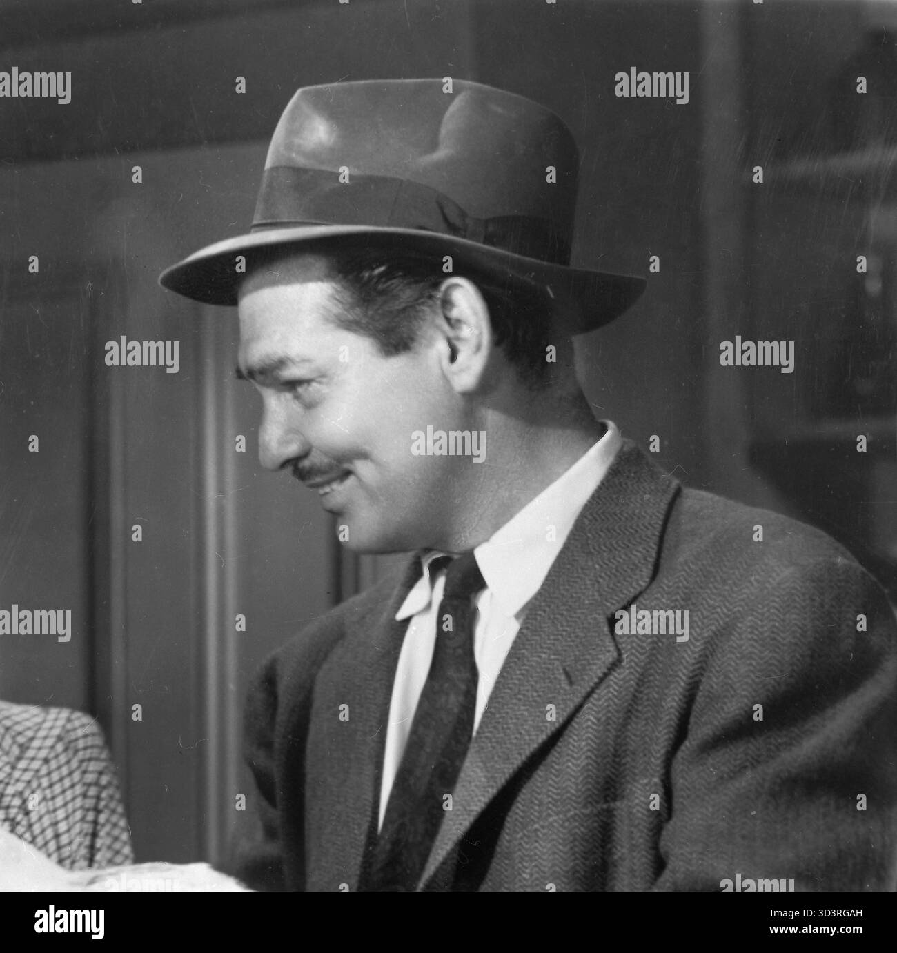 Portrait of American actor Clark Gable, 1950s Stock Photo - Alamy