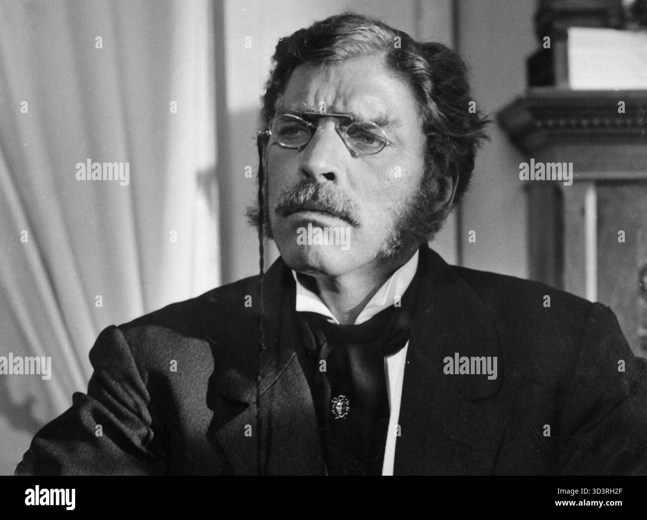American actor Burt Lancaster in the movie Il Gattopardo, Italy 1963 ...