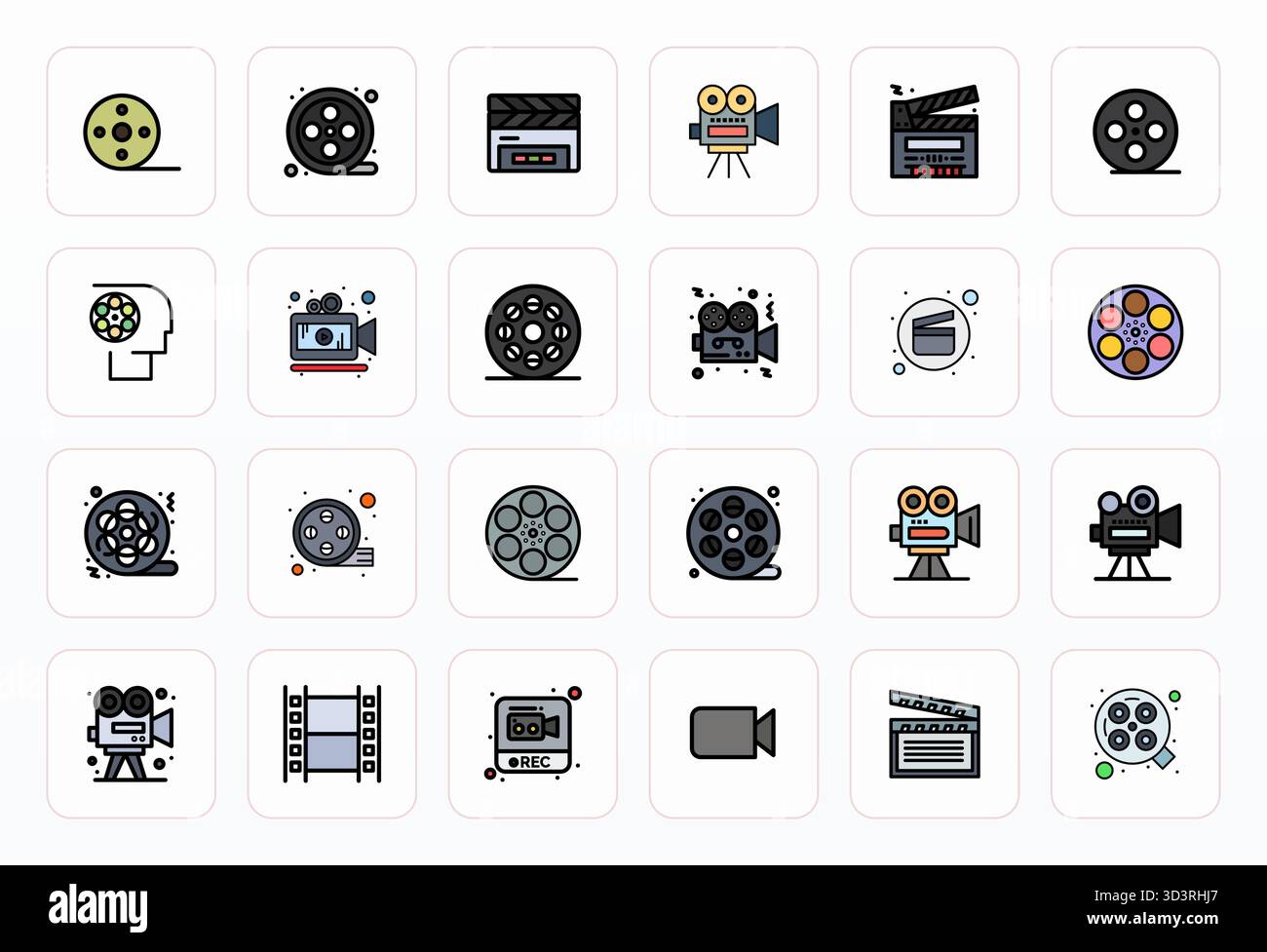 State-of-the-art bundle featuring 24 Pixel Optimized vector icons ...