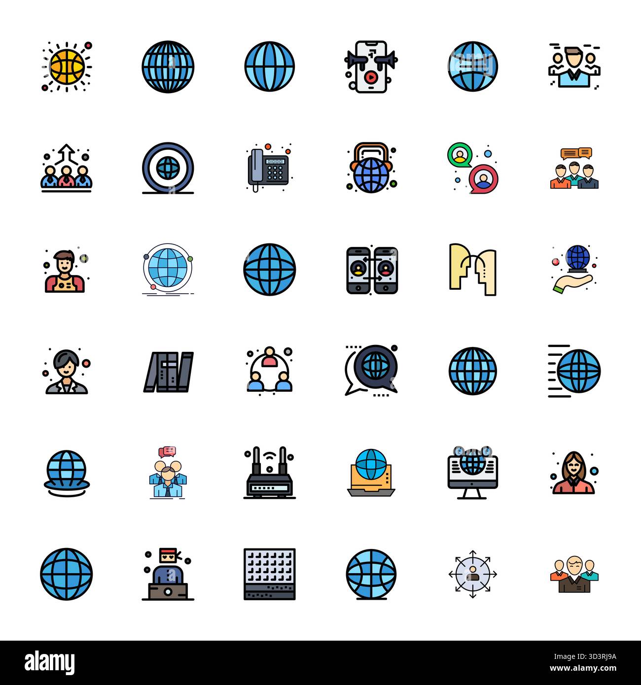 Group business people engage in Stock Vector Images - Alamy