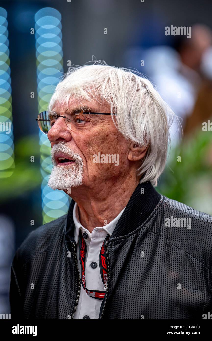Sao Paulo, Brazil, 06 Nov 2025, Bernie Ecclestone, former chief ...