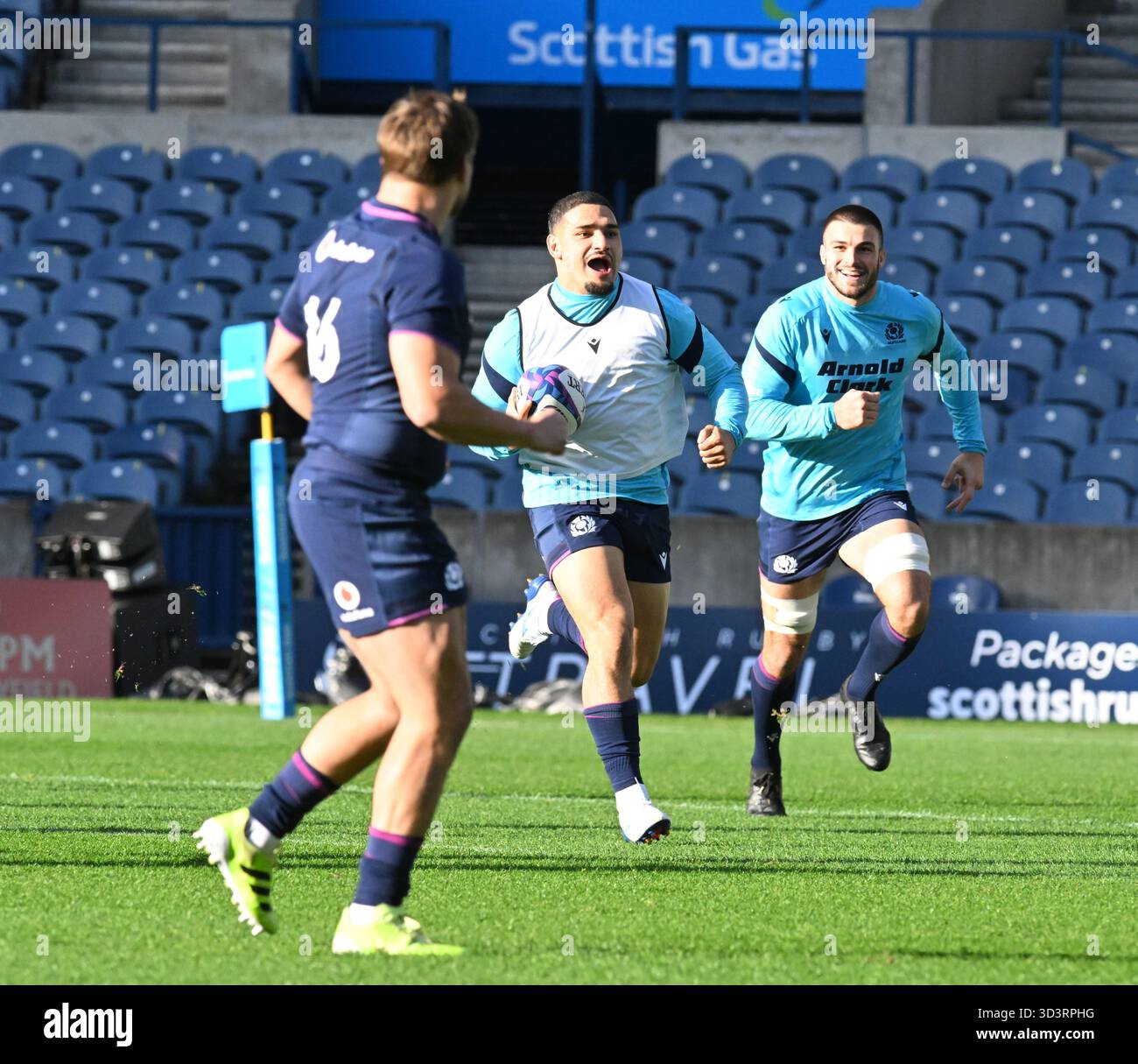 Scottish Gas Murrayfield Edinburgh.Scotland.UK.7th Nov 25 Scotland ...