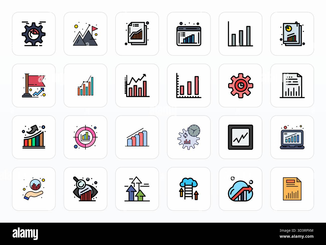 State-of-the-art bundle featuring 24 Pixel Optimized vector icons ...