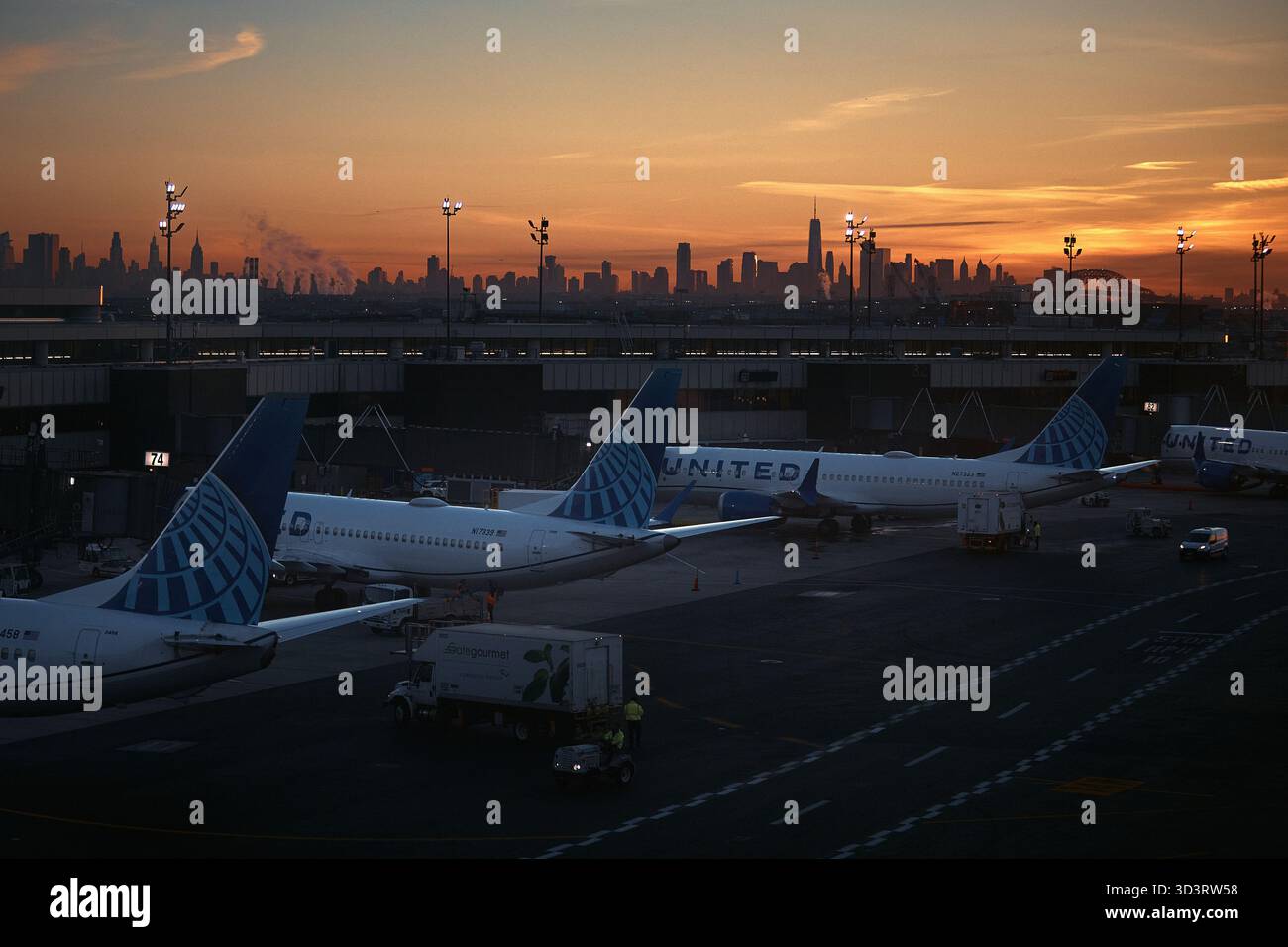 Planes are seen at Newark Liberty International Airport on Friday, Nov ...