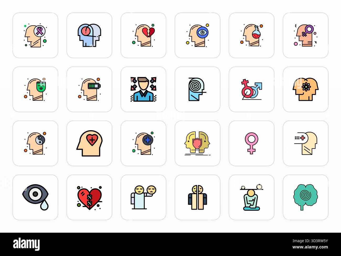 Social anxiety in human Cut Out Stock Images & Pictures - Alamy