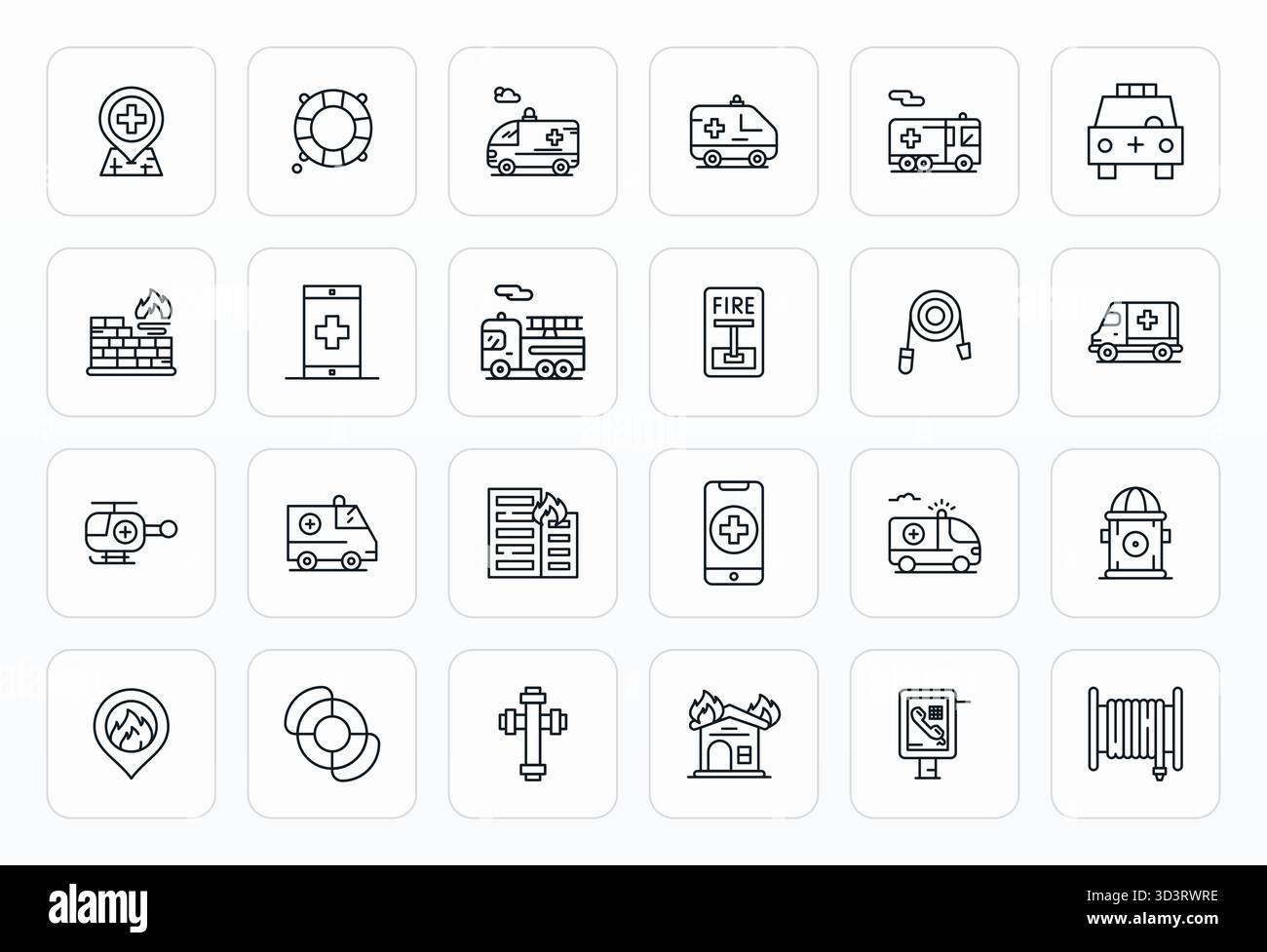 Emergency care deployment Cut Out Stock Images & Pictures - Alamy