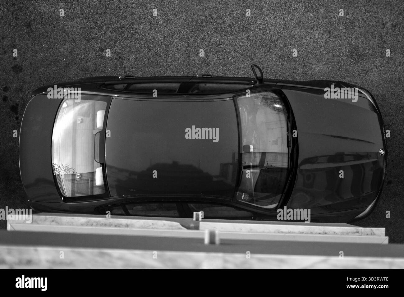 Black bmw car Black and White Stock Photos & Images - Alamy