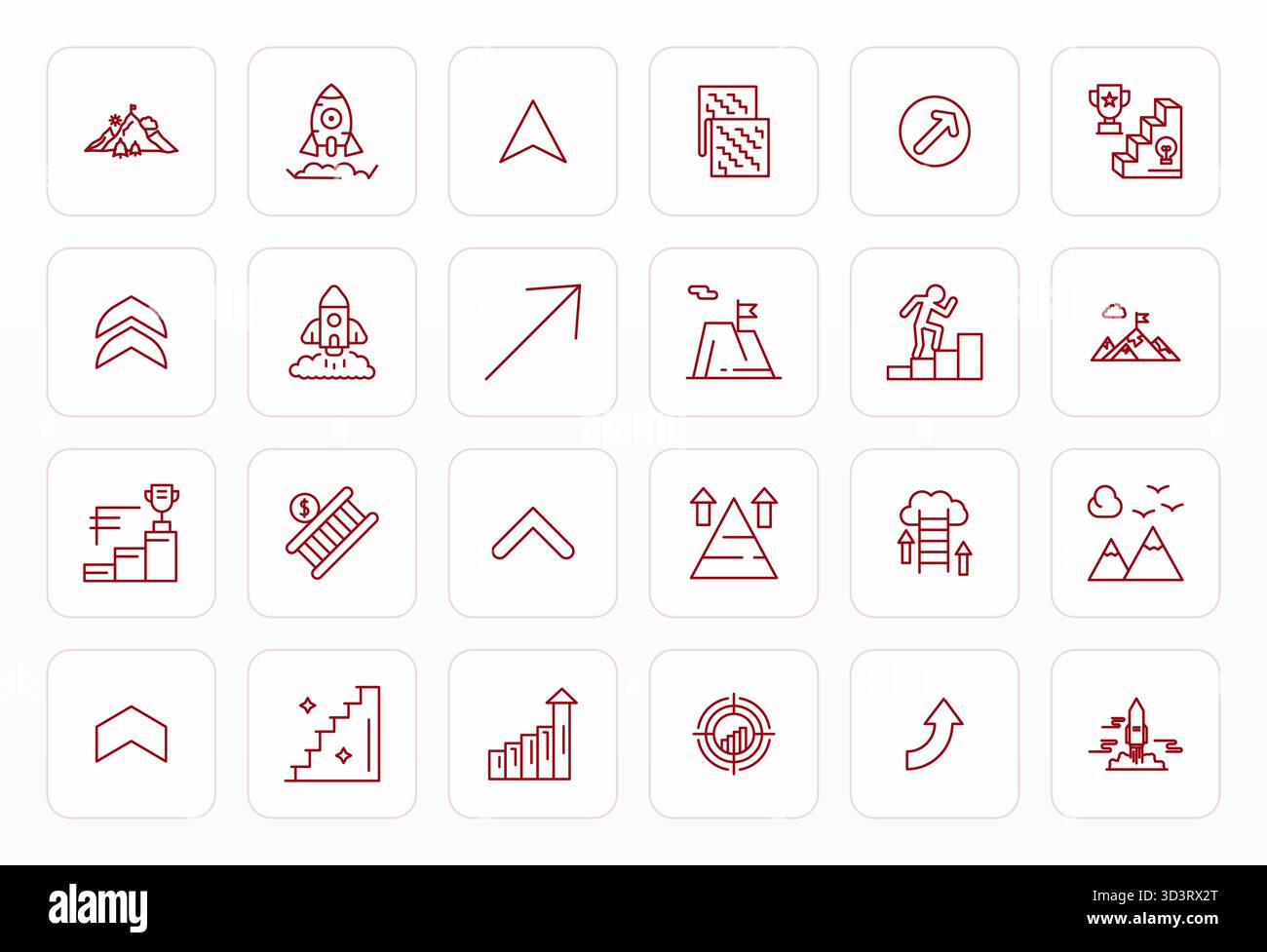 Advanced collection of 24 Editable vector icons inspired by Climb ...