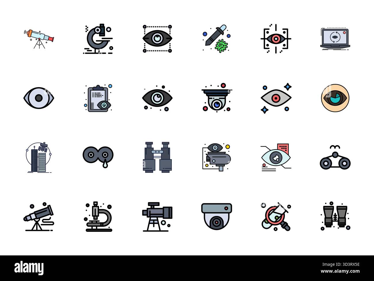 State-of-the-art bundle featuring 24 Pixel Optimized vector icons ...