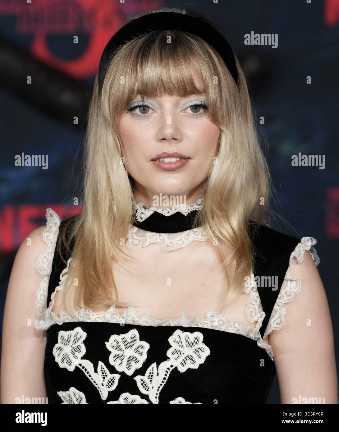 Grace Van Dien arrives at the Netflix's STRANGER THINGS Season 5 World ...