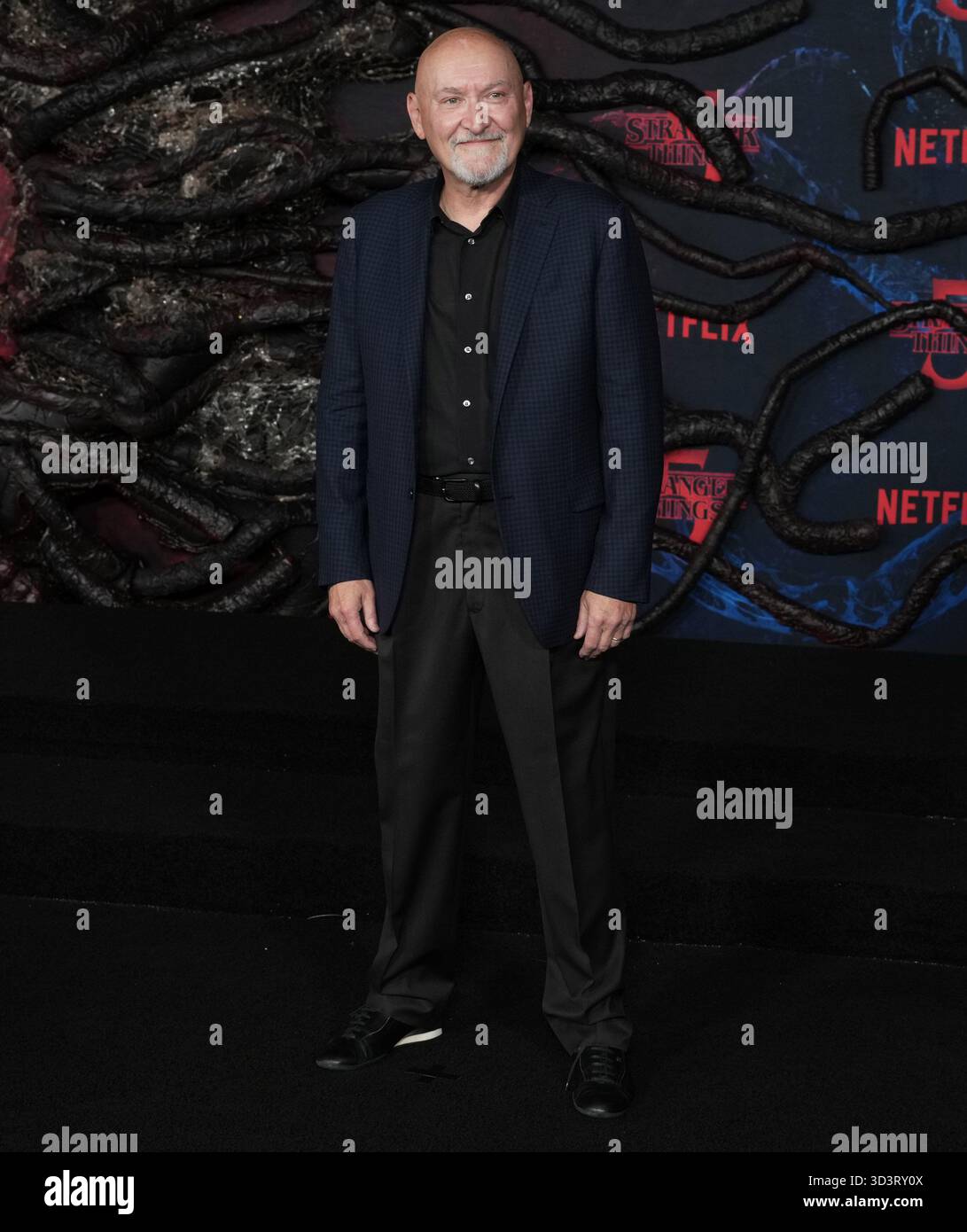 Frank Darabont arrives at the Netflix's STRANGER THINGS Season 5 World ...