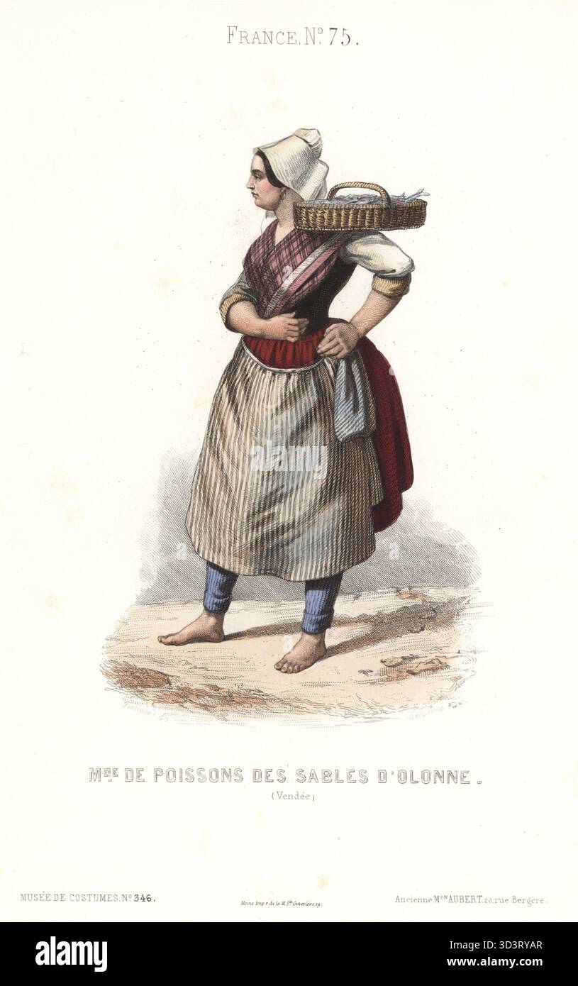 Marchande de poissons des sables dolonne hi-res stock photography and ...