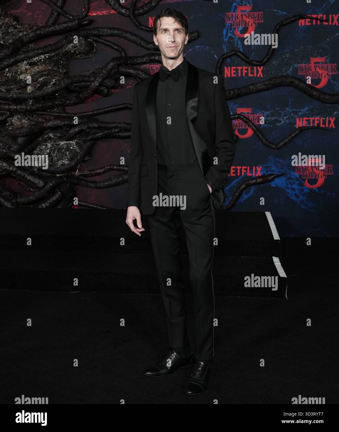 Alex Breaux arrives at the Netflix's STRANGER THINGS Season 5 World ...