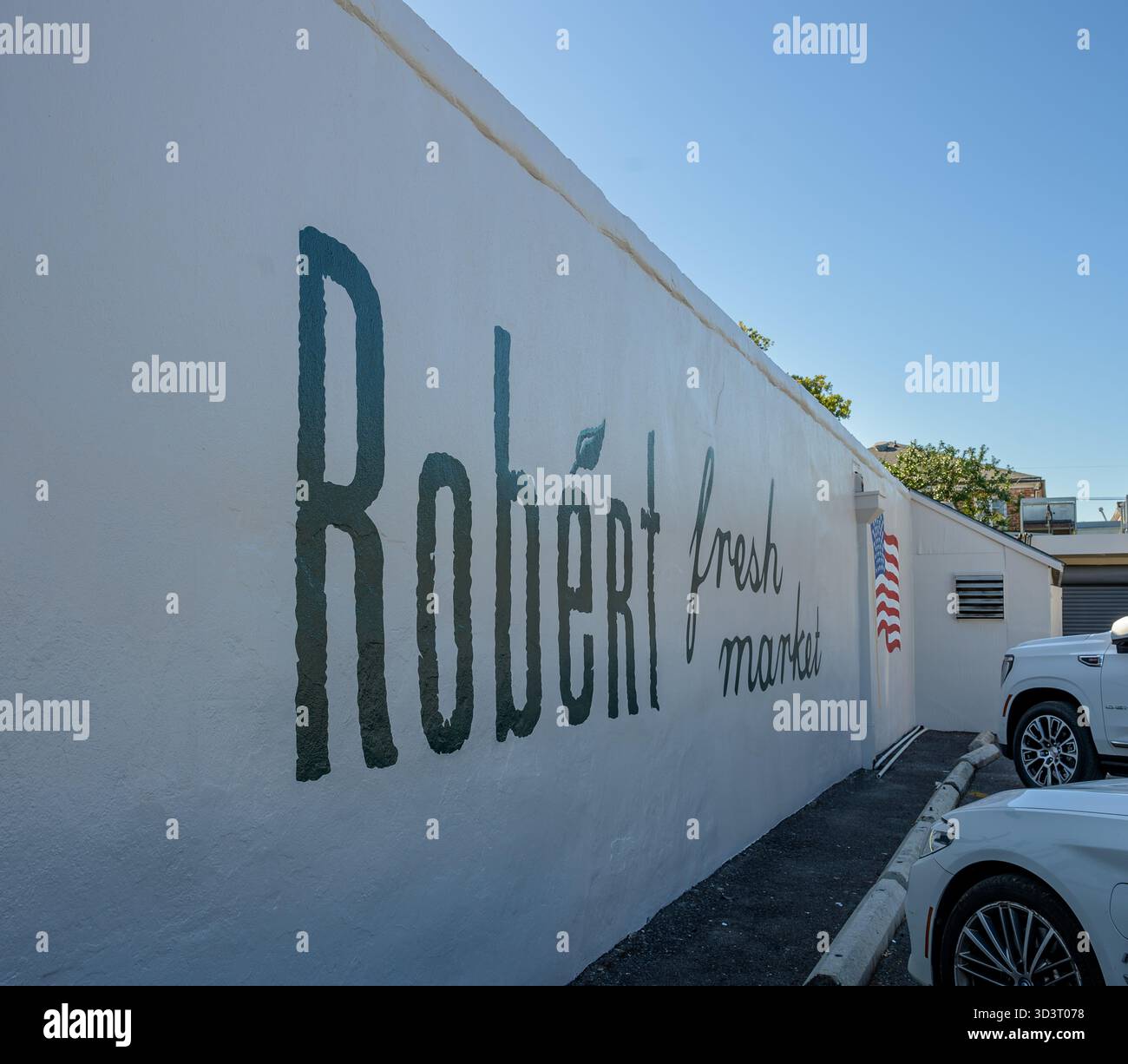 New Orleans, LA, USA - October 20, 2025: Parking lot side of Robert ...