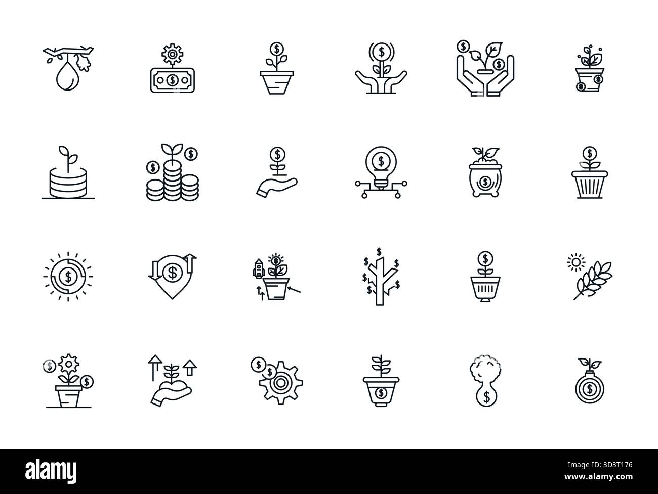 Industry-leading pack of 24 Bold Line Pixel Optimized vector icons for ...