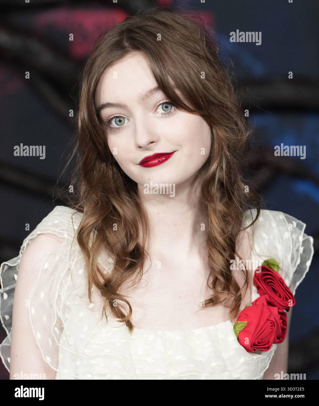 Olive Abercrombie arrives at the Netflix's STRANGER THINGS Season 5 World Premiere held at the ...