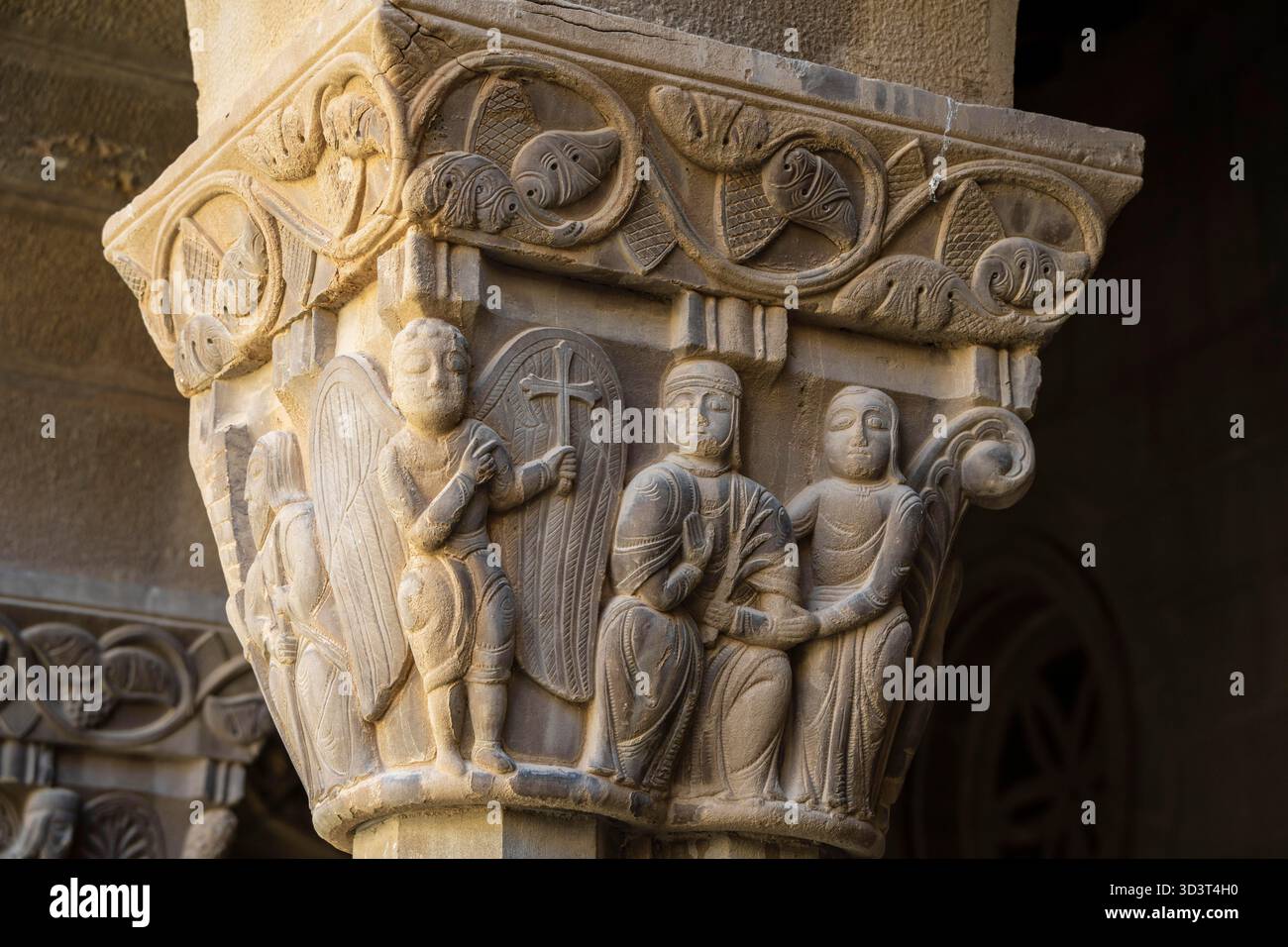 Annunciation to the Virgin Mary, San Pedro el Viejo Monastery, Huesca ...