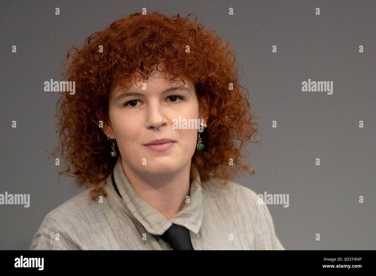 07 November 2025, Berlin: Lisa Schubert (Die Linke), currently the ...