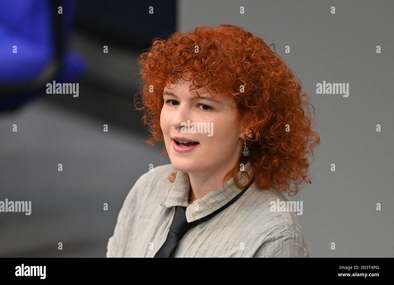 07 November 2025, Berlin: Lisa Schubert (Die Linke), currently the ...