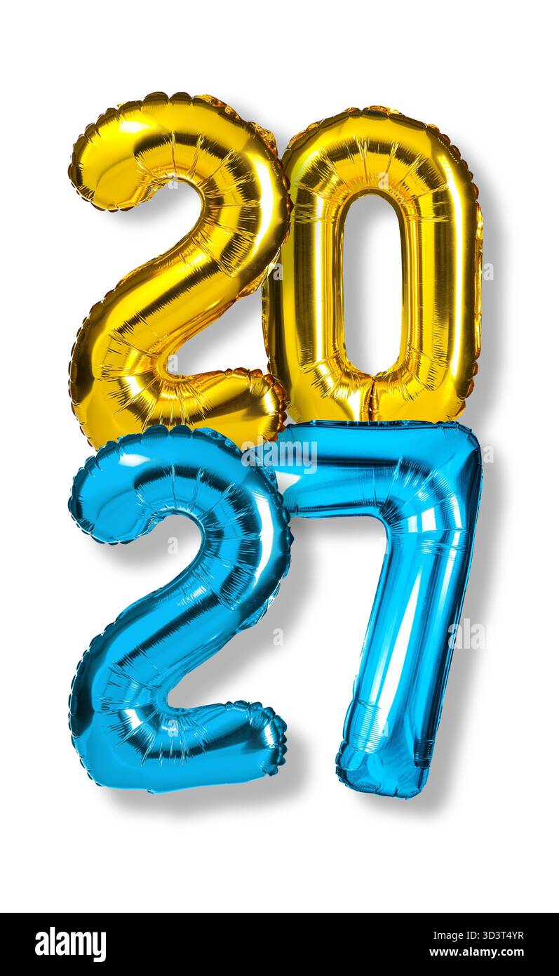 2027 year happy new hi-res stock photography and images - Alamy