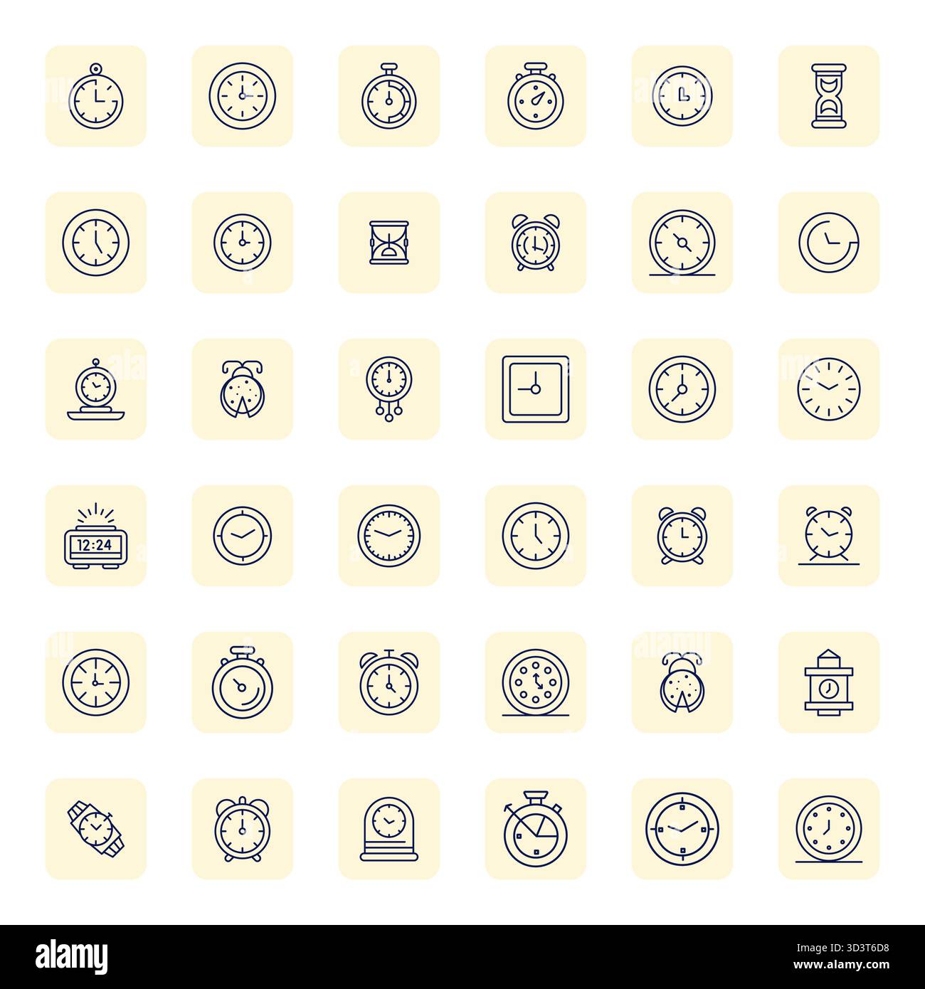 Handcrafted collection featuring 36 Regular Bold Outline vector icons ...