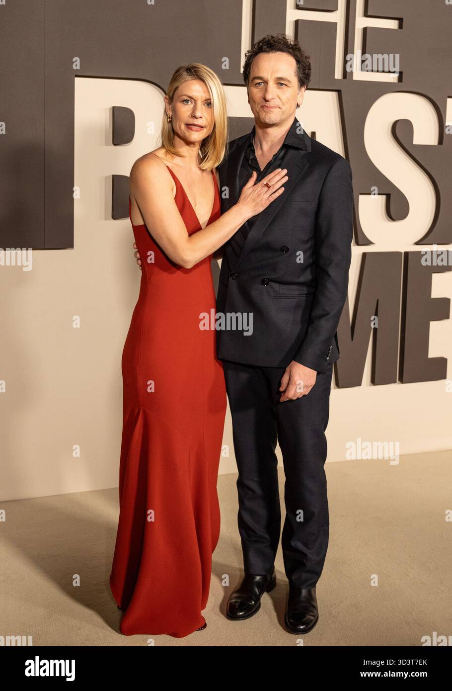 Claire Danes and Matthew Rhys attend Netflix's 'The Beast in Me ...